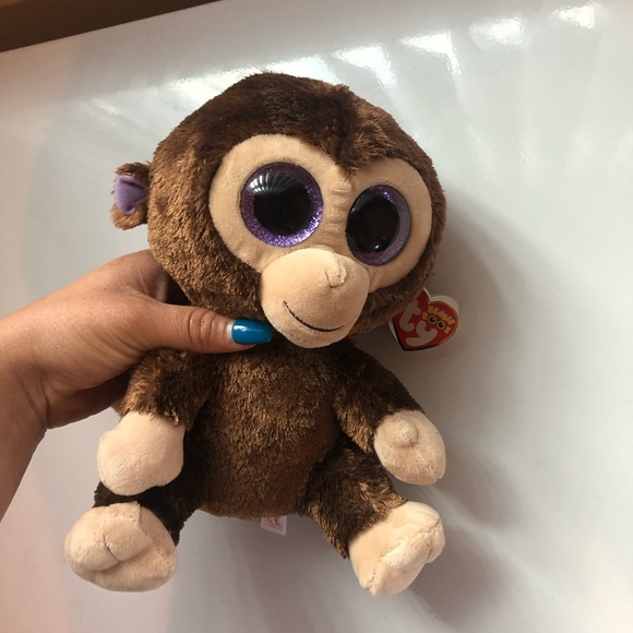 Ty Beanie Boo | Other | Ty Beanie Boos Purple Stuffed Monkey | Poshmark